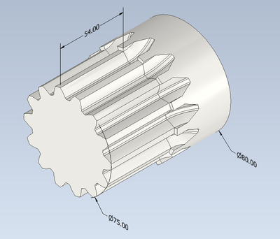 Solved: Involute Spline Shoulder Issues - Autodesk Community