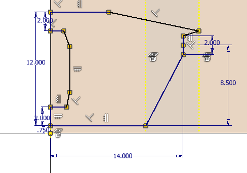 Sheet Metal Angles, Complex Profiles - Autodesk Community