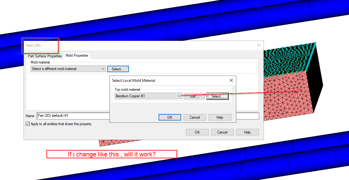 Solved: Cool simulation - Mold inserts - manually changing part surface to insert? - Autodesk ...