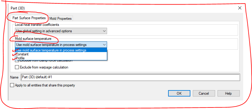 Solved: Cool simulation - Mold inserts - manually changing part surface to insert? - Autodesk ...