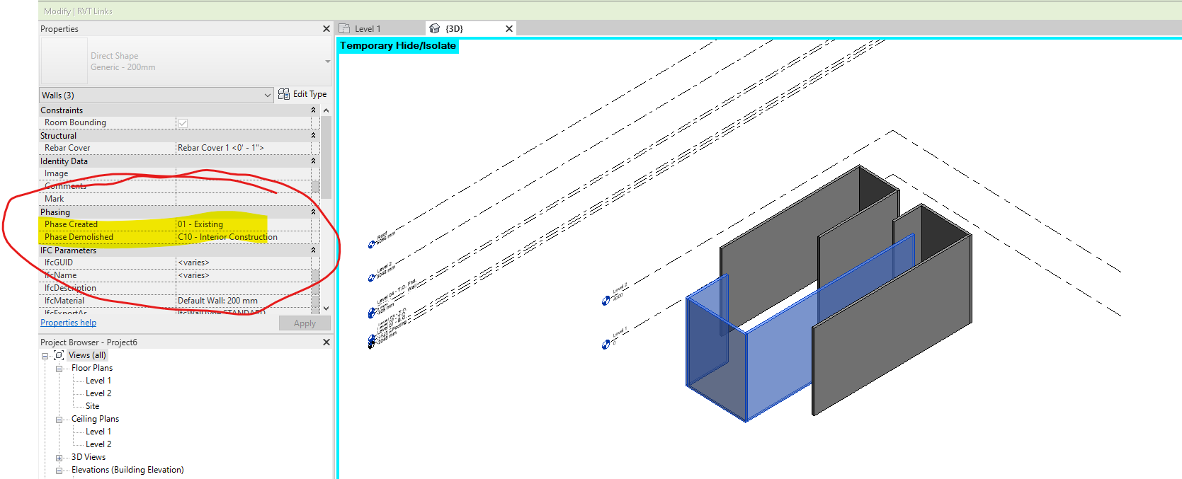 Solved: Exporting demolished phased elements to ifc - Autodesk Community