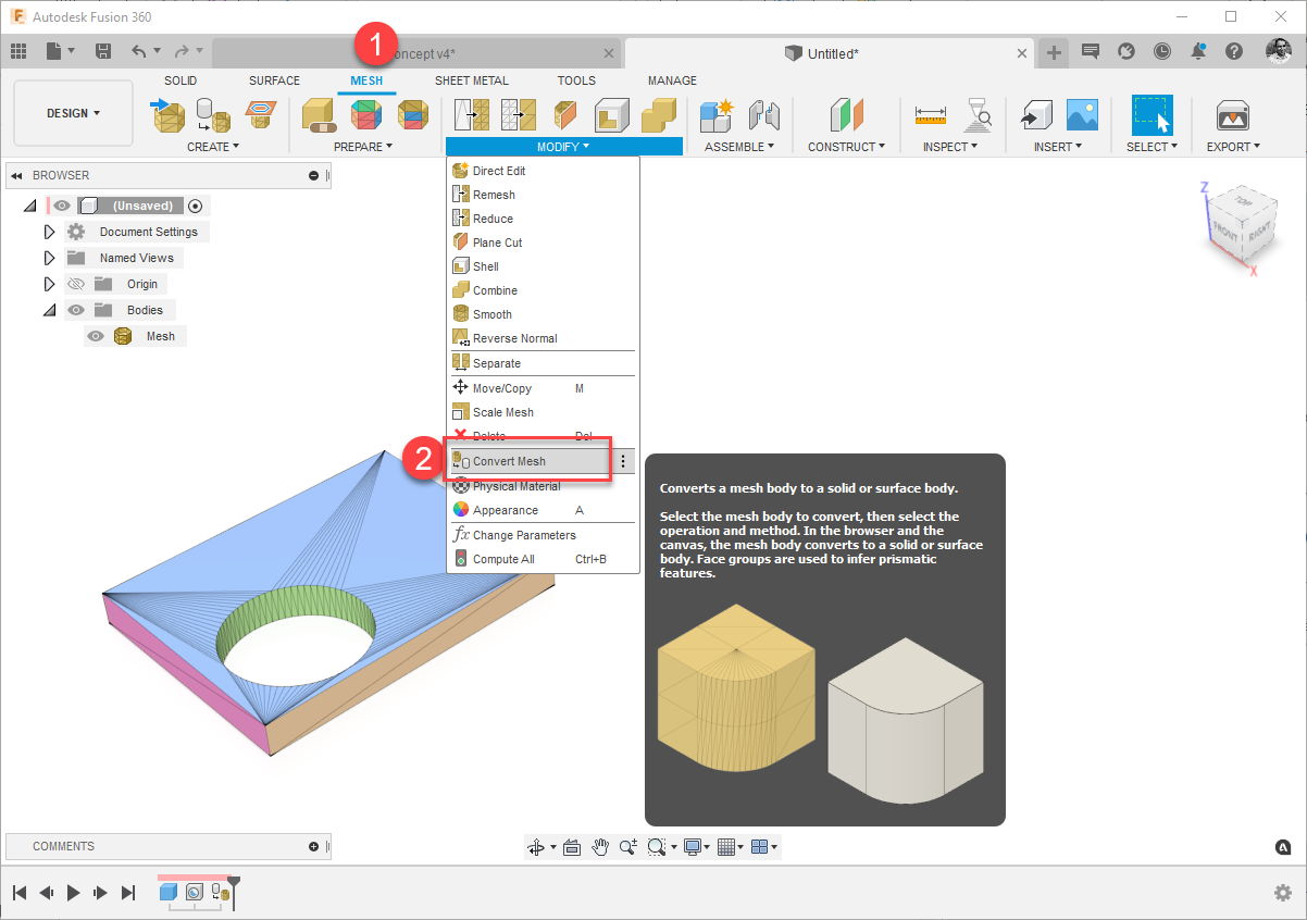 Çözüldü: Fusion 360 nasıl .stl dosyasını düzenleyebilrim? - Autodesk ...