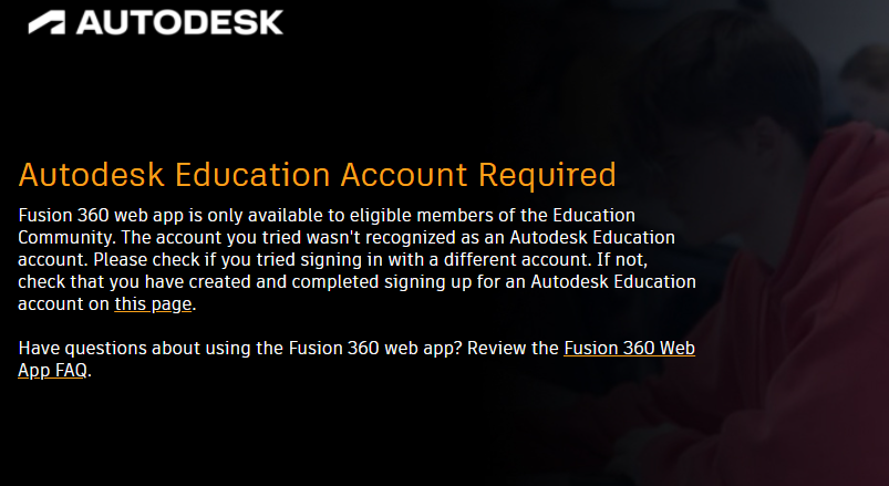 Log into Fusion 360 web version - Autodesk Community
