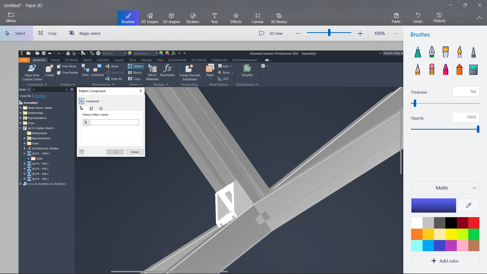 Solved: how to pattern around a square? - Autodesk Community