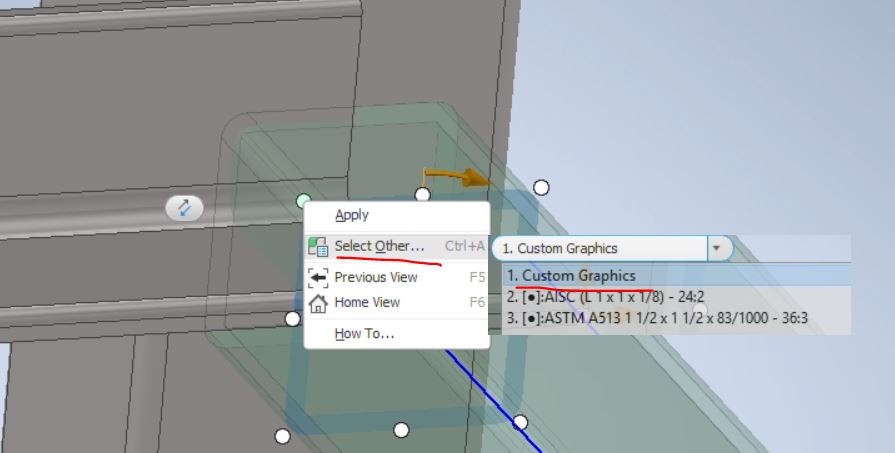 Select Frame Manipulator When Obstructed - Autodesk Community