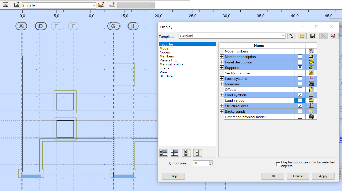 Solved: I can't see the load symbols - Autodesk Community