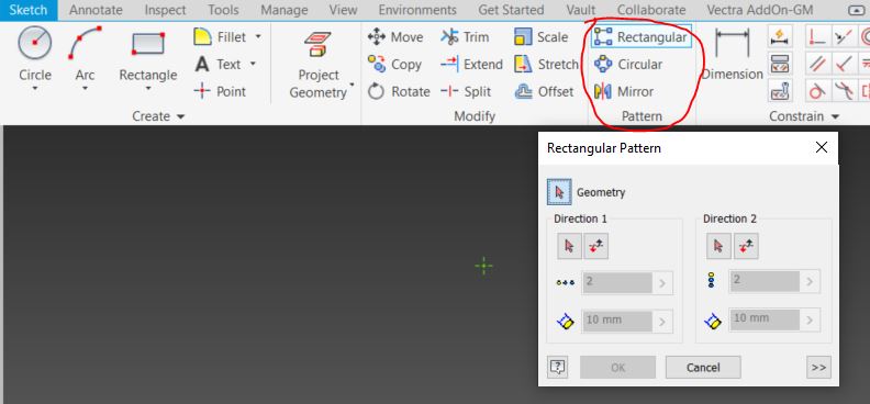Solved: repeating components following a sketch - Autodesk Community