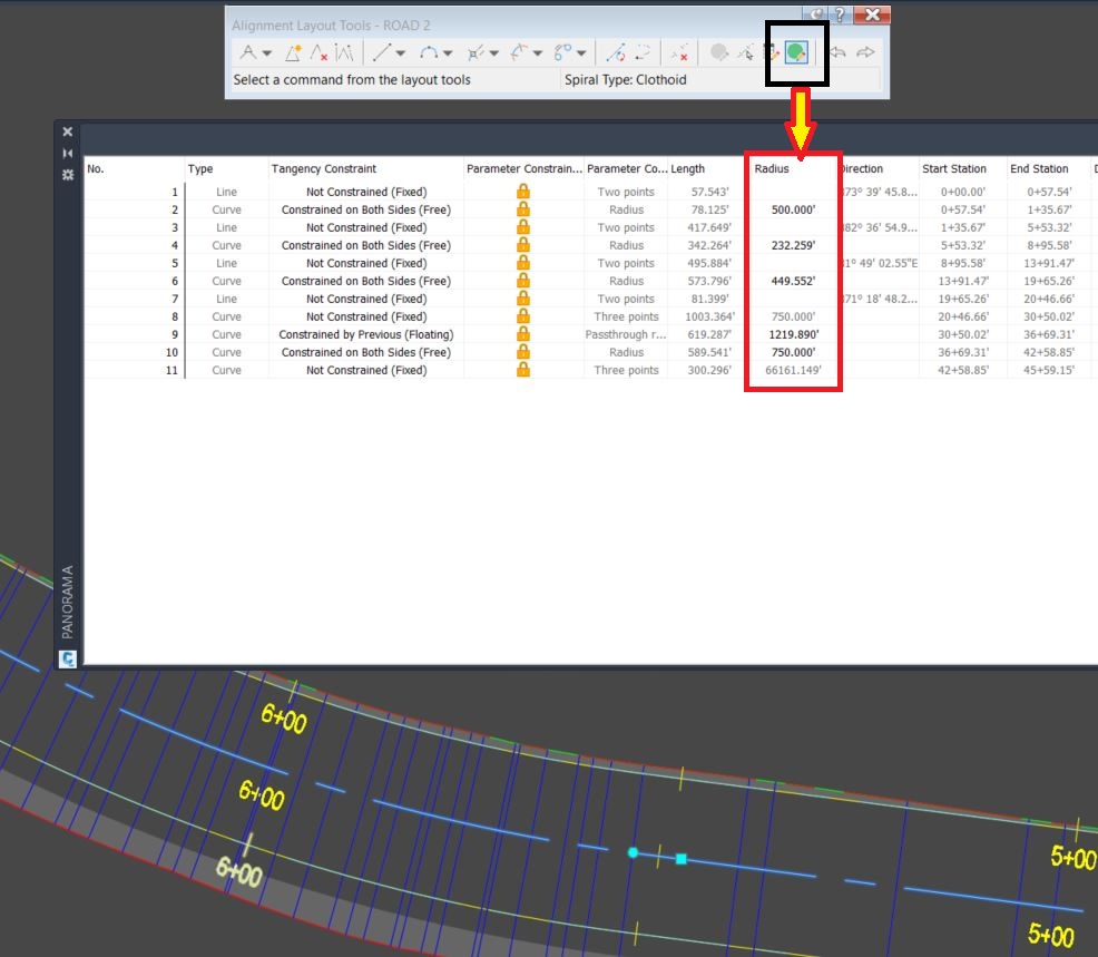 Solved: Understanding "Default Radius" in Alignment Creation? - Autodesk Community