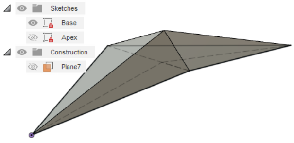 Solved: Midplane between 2 sketch faces - Autodesk Community
