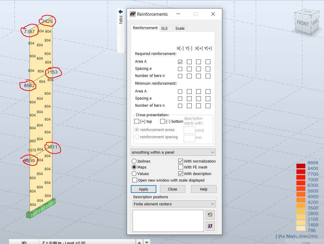 Solved: Slab Reinforcement - Strange peak contours - Autodesk Community