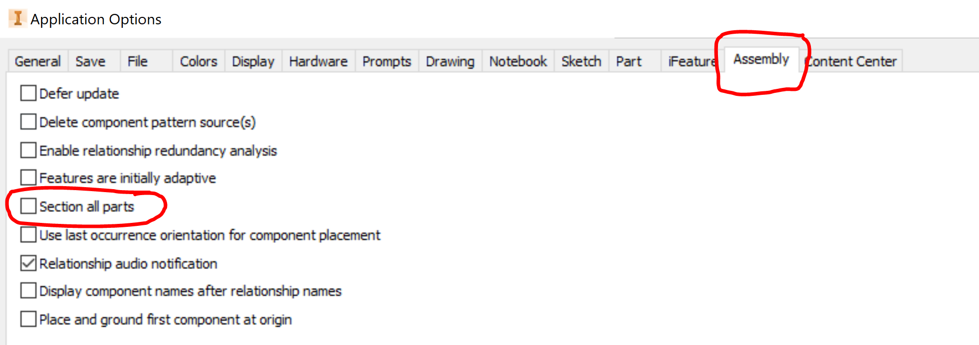 Solved Content Centre Parts Not Responding To Section View Autodesk