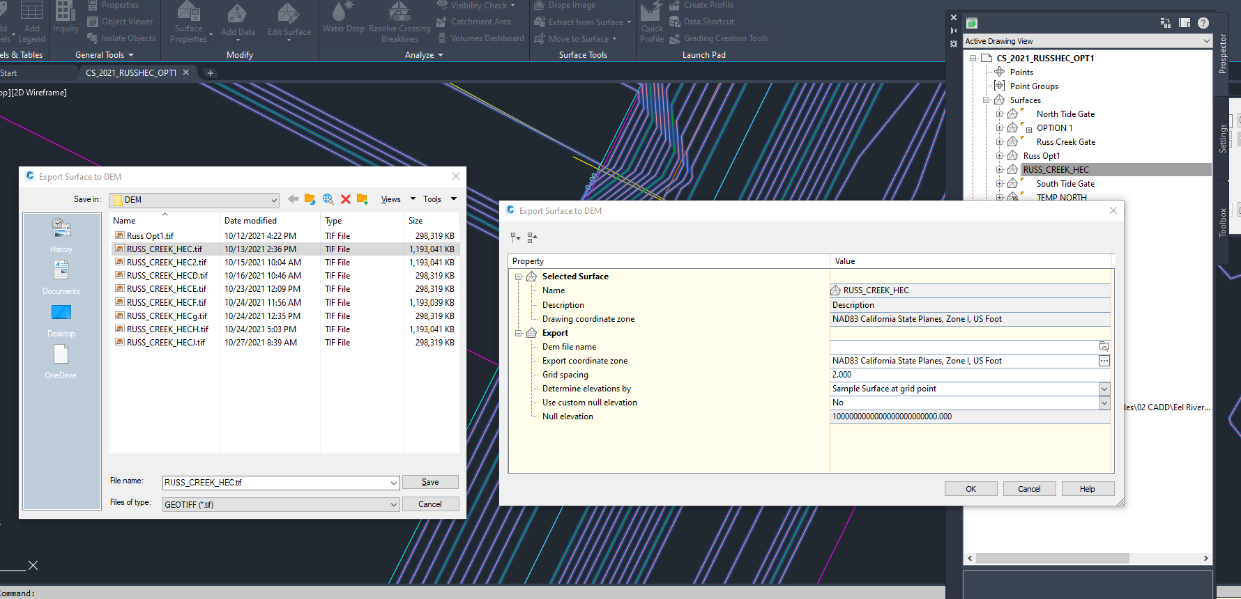 Solved: Export Surface as Geotiff Lacks Projection - Autodesk Community