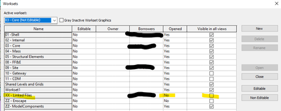 Solved: Linked DWG and Worksets Visibility - Autodesk Community