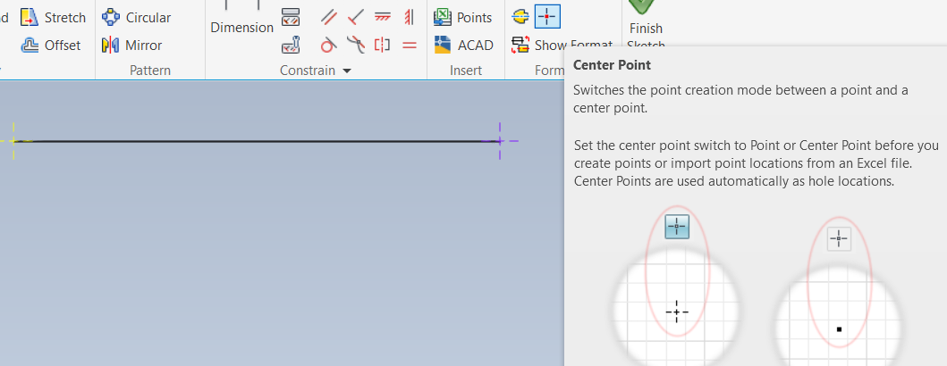 Solved: Sketch has black lines but not fully constrained - Autodesk Community