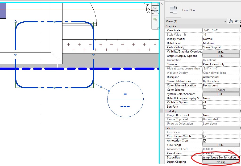 Solved: problem to reset the rotation of callout view - Autodesk Community