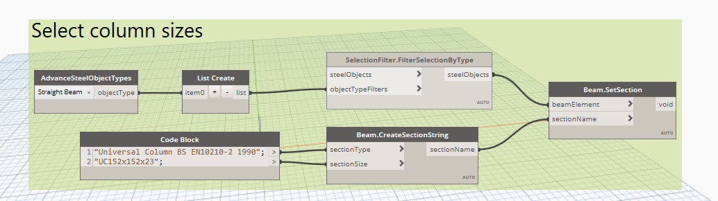 Solved: Using dynamo to choose column sizes from existing project model ...