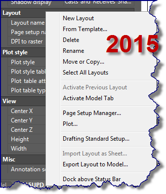 Solved: AutoCAD 2015: Layout Tabs Lost Feature - Autodesk Community