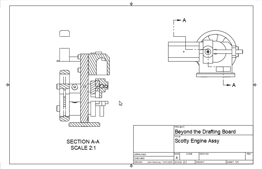 Solved: Stepped section view - Autodesk Community