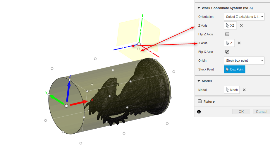 4th Axis modeling from stock to model - Autodesk Community