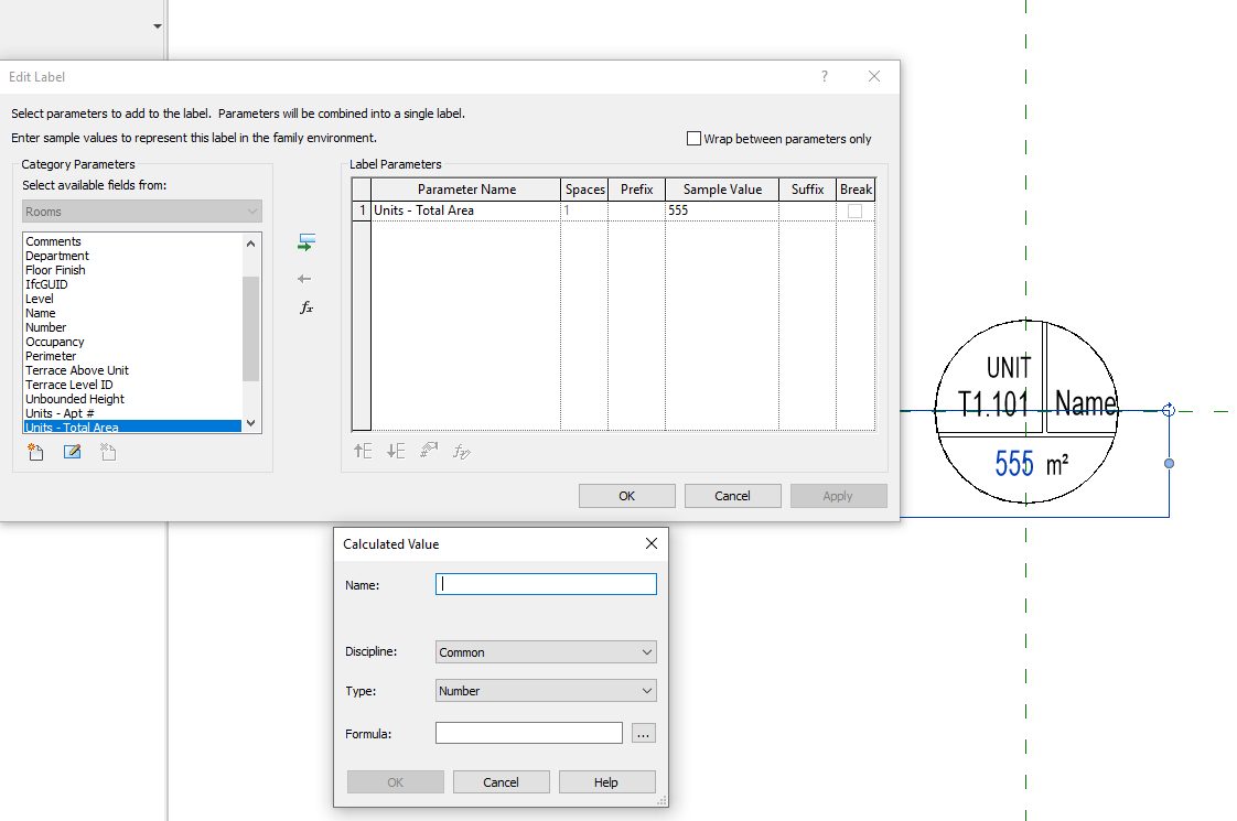 Apartment Tag - displaying sum total of rooms - Autodesk Community