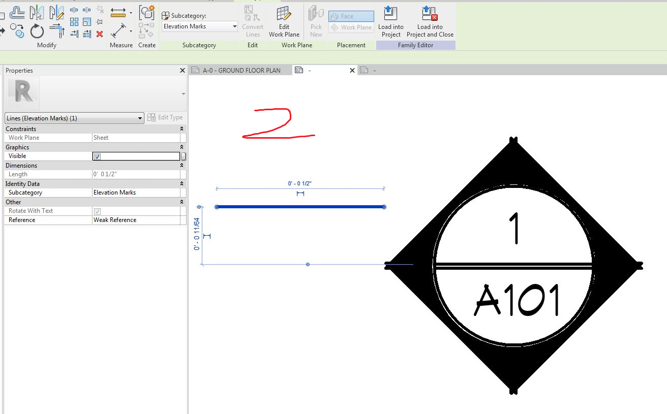 Elevation Tag Family - Not Displayed Properly When Oriented to Non ...