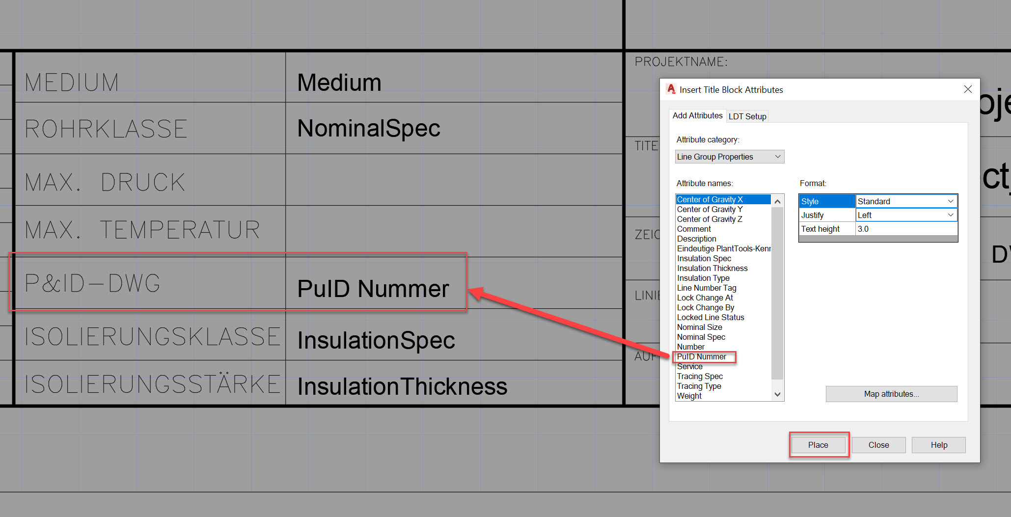 Solved: P&ID Name insertion in ISOMETRICS - Autodesk Community