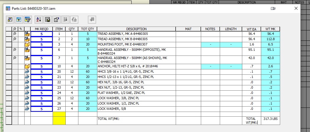 Solved: Drawing View/Parts List Mass Label Text - Autodesk Community