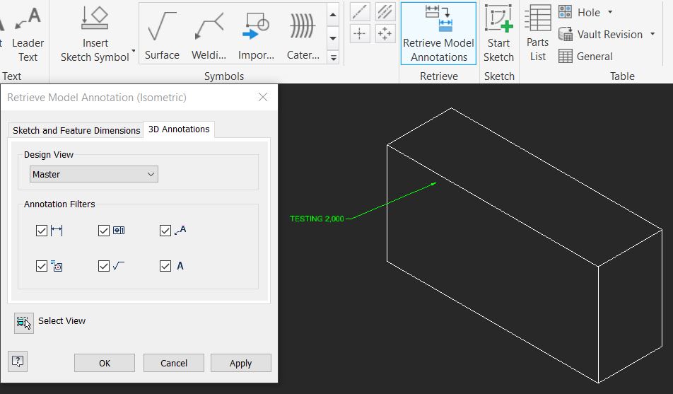 iFeature Custom Note Added When Dimensioning - Autodesk Community