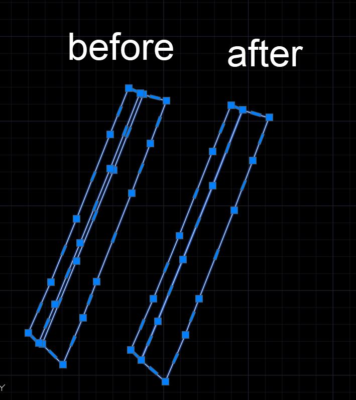 Solved: Same border two near polyline - Autodesk Community