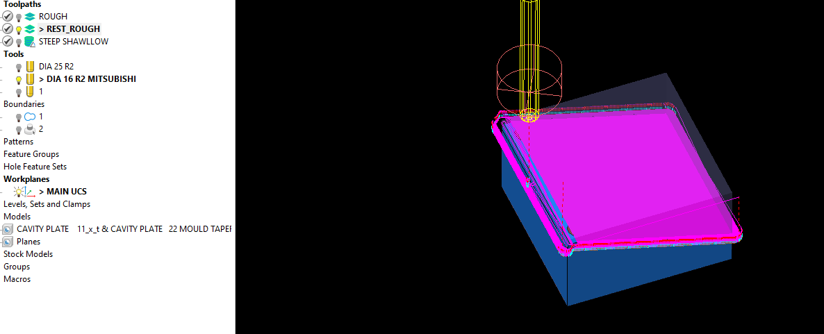 ANY OPTION PLUGIN OR MACRO FOR EVERY TOOLPATH WITH STRATEGY COLOURS SET IN POWERMILL - Autodesk ...