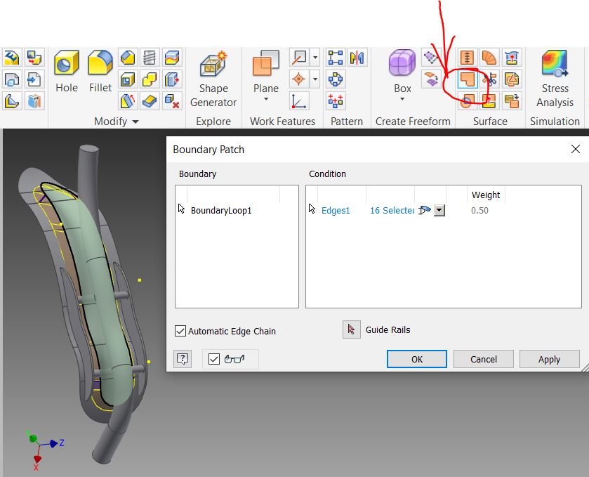 Loft Between 3 D Sketches - funky default rails - Autodesk Community