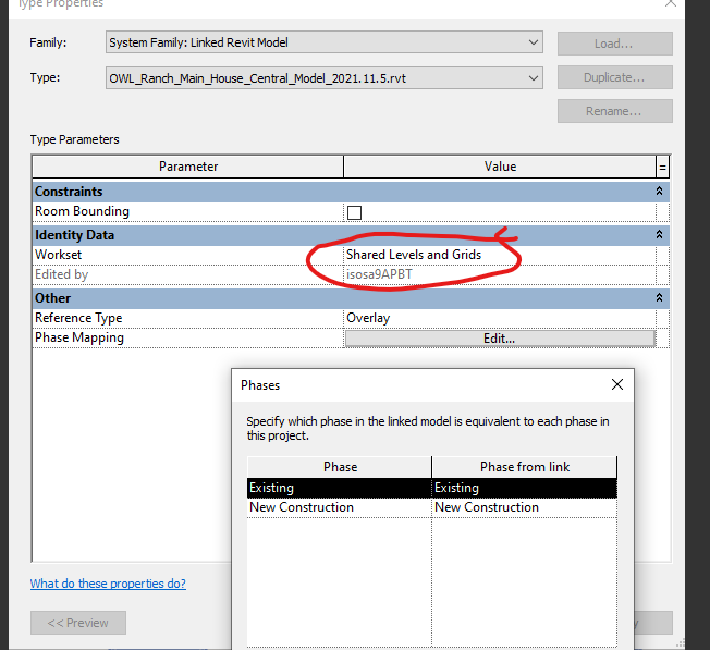 Solved: Linked architectural Background only showing some elements, not ...