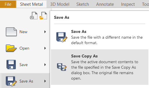 saving file to open in older inventor versions (inventor 2021 ...
