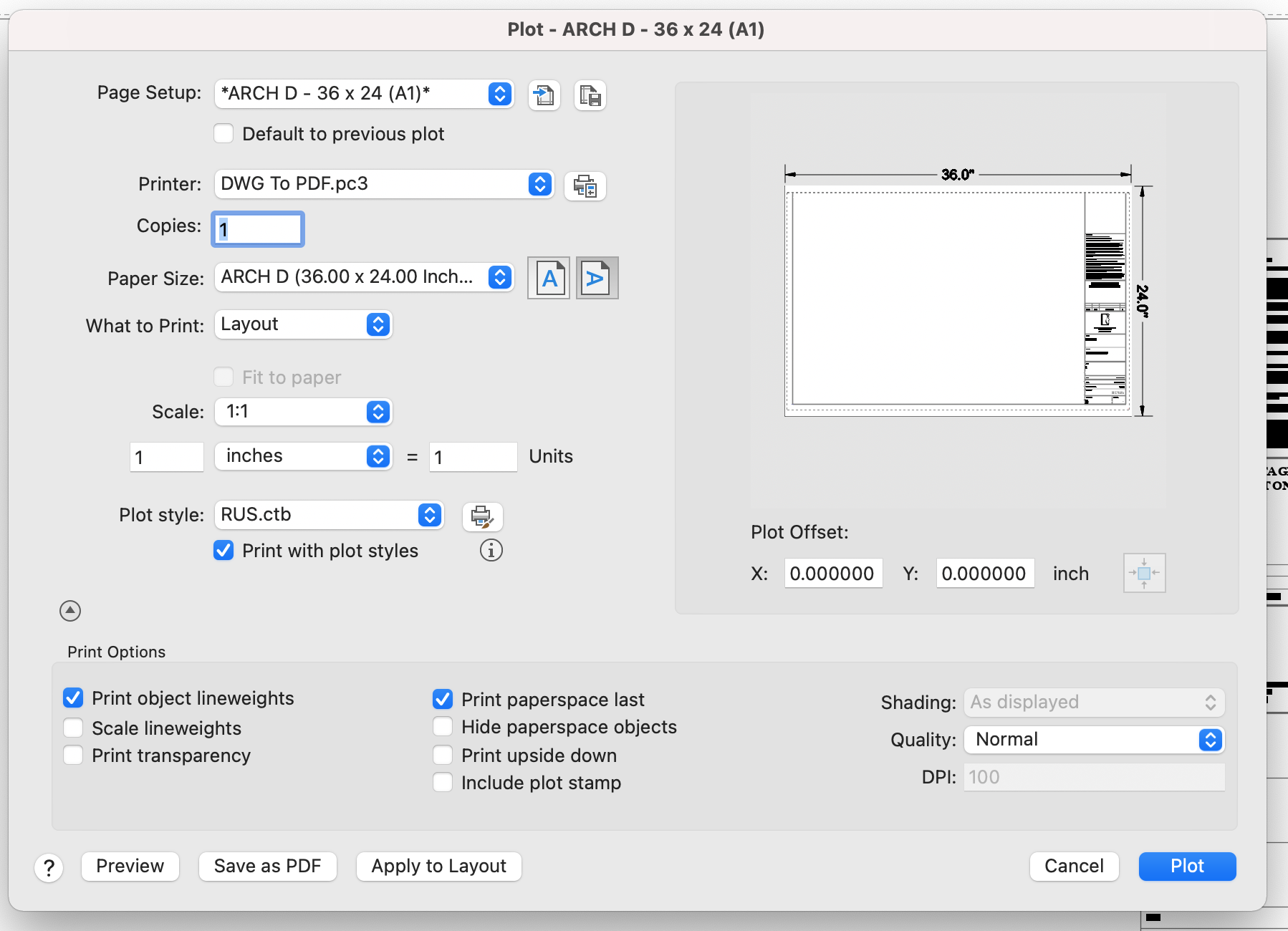 Solved: Plot DWG to PDF - layout is not centred on the page - Autodesk ...