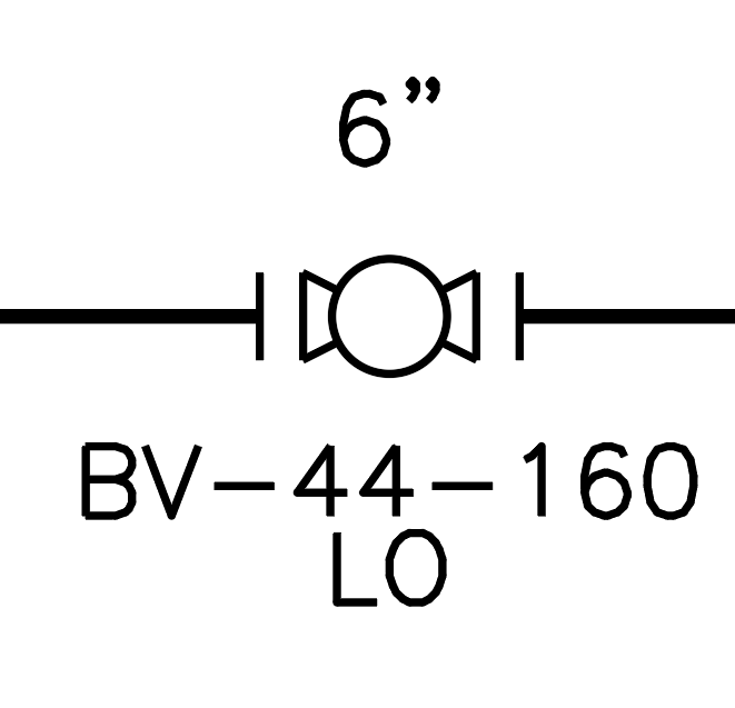 Solved: P&ID flanged end valve (attachment point adjustment ...