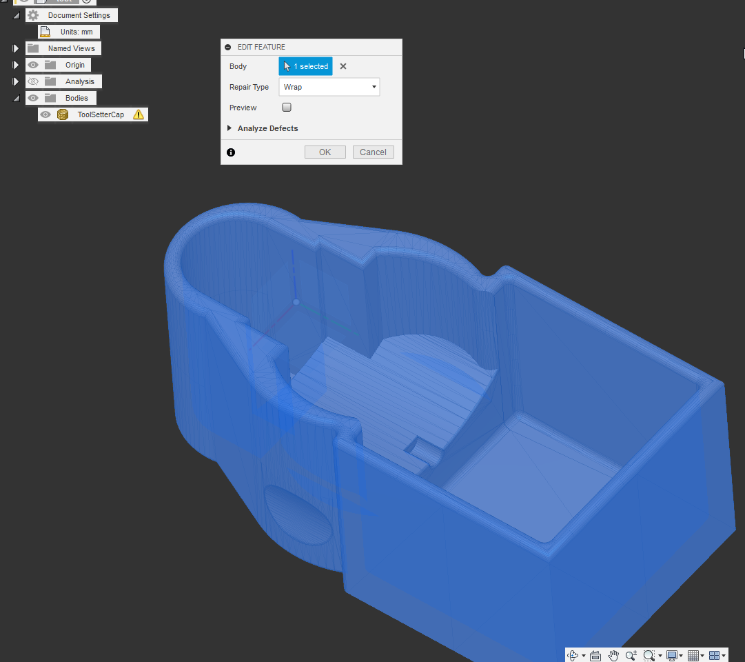 Mesh conversion to solid Help - Autodesk Community