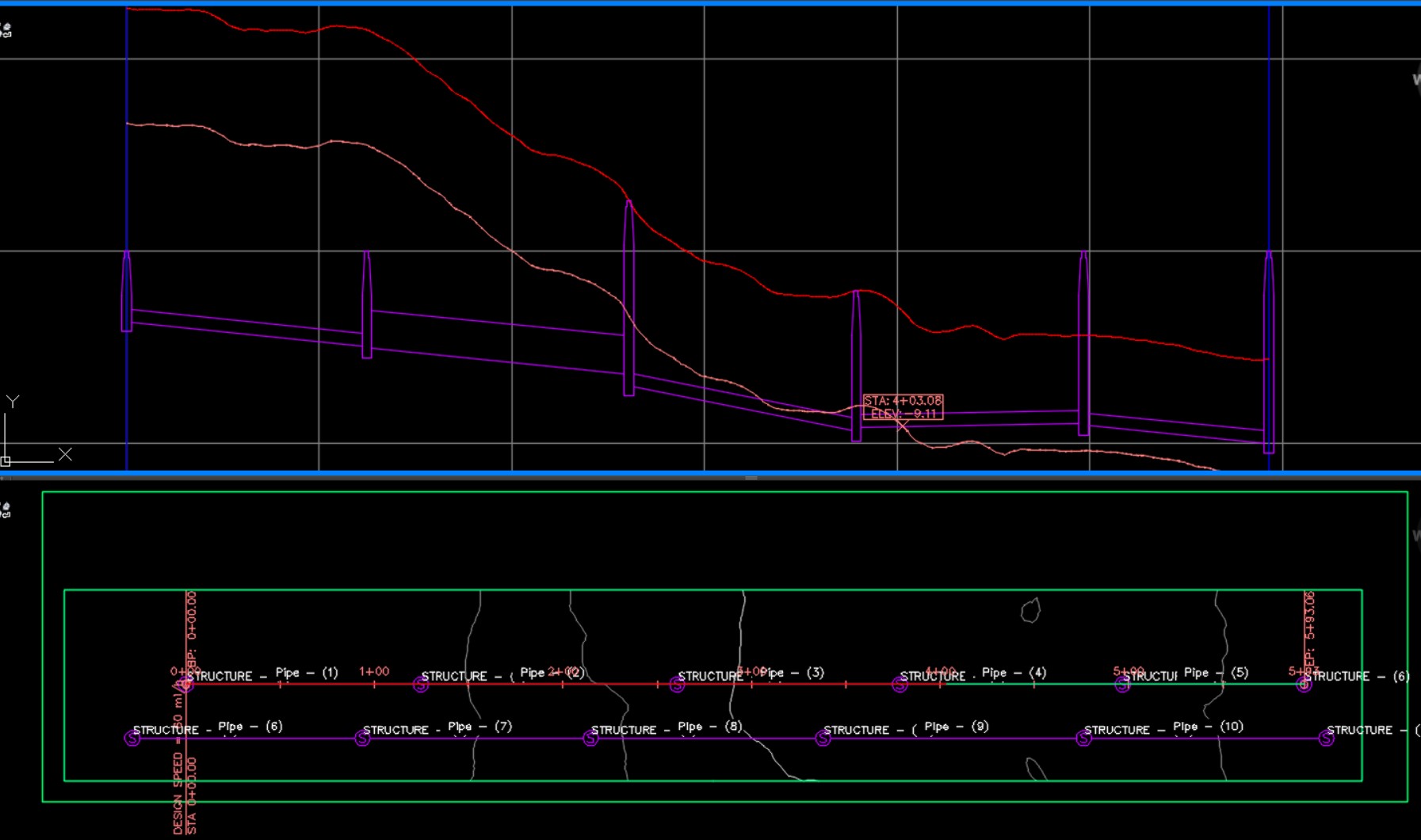 Quantity of sanitary sewer various trench depths - Autodesk Community