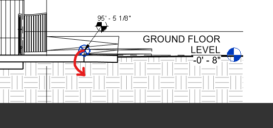 Need help with changing ground floor elevation - Autodesk Community