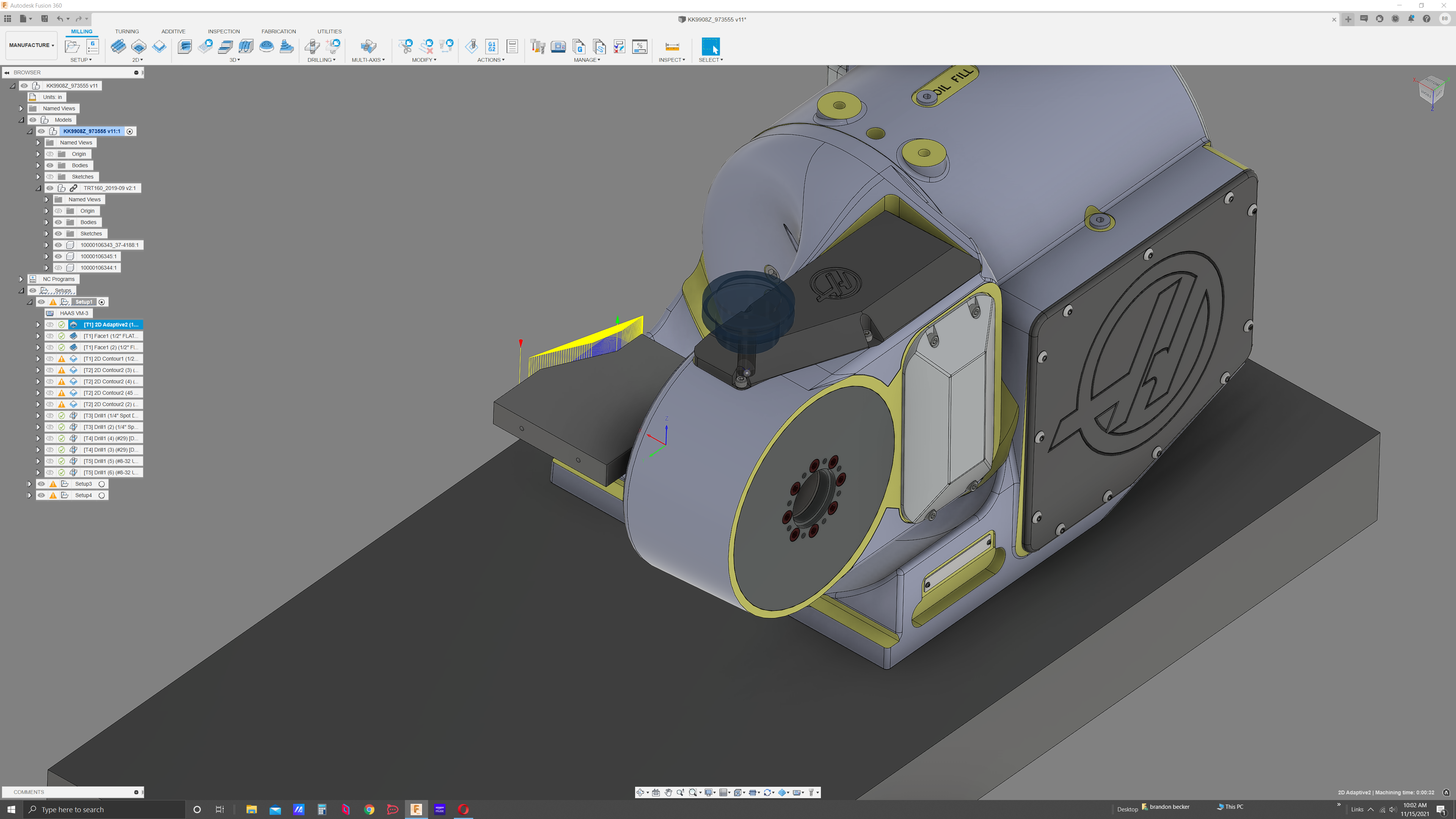 Solved: HAAS TRT160 Need A axis to rotate at (-) direction only, Y axis posting wrong direction ...