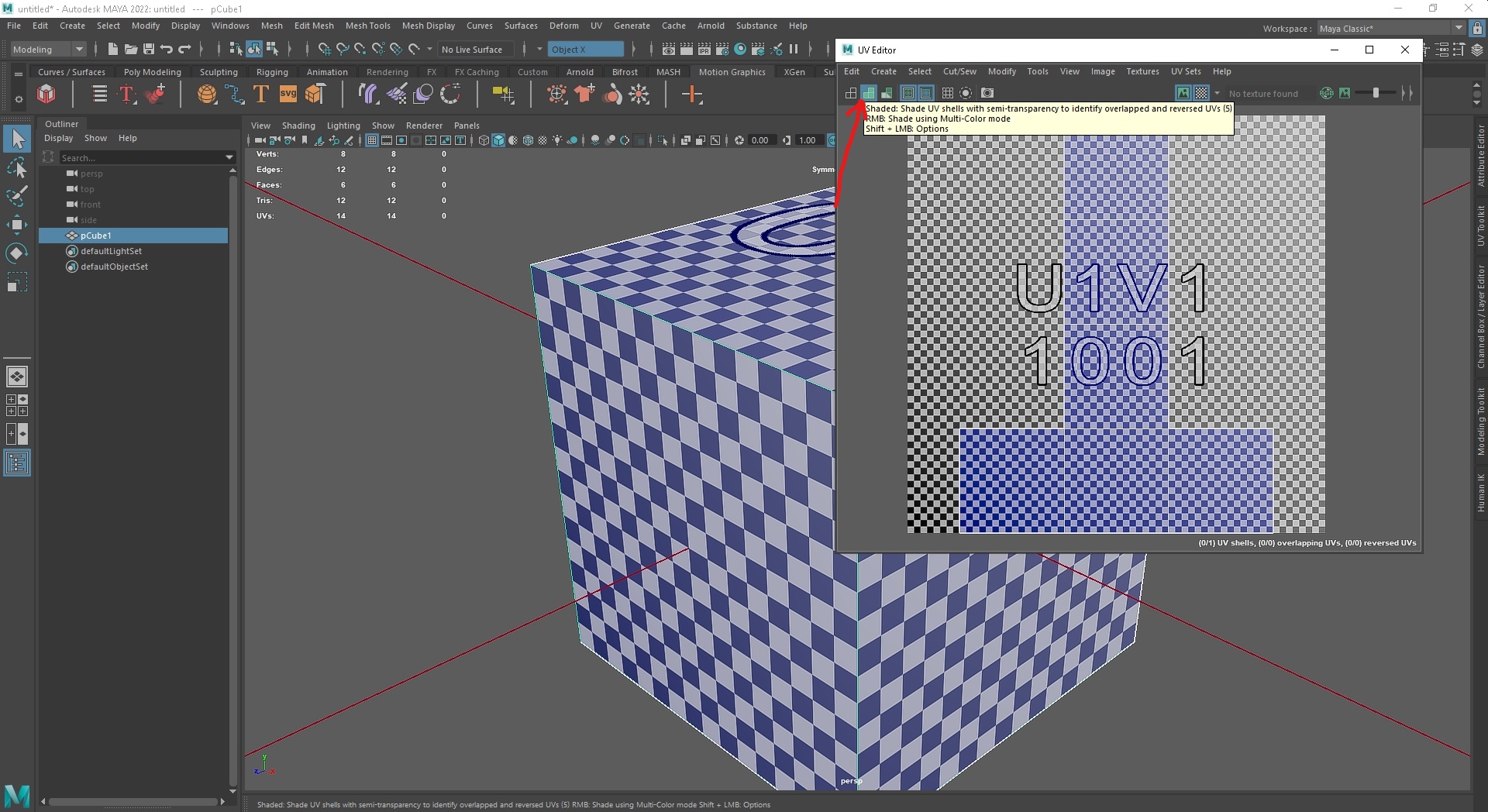 When I turn on the checker map, the mesh becomes transparent - Autodesk ...