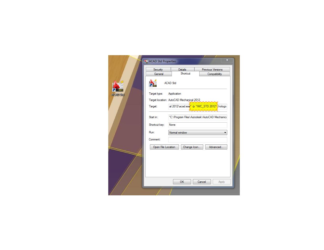 Loading of profile setting - Autodesk Community
