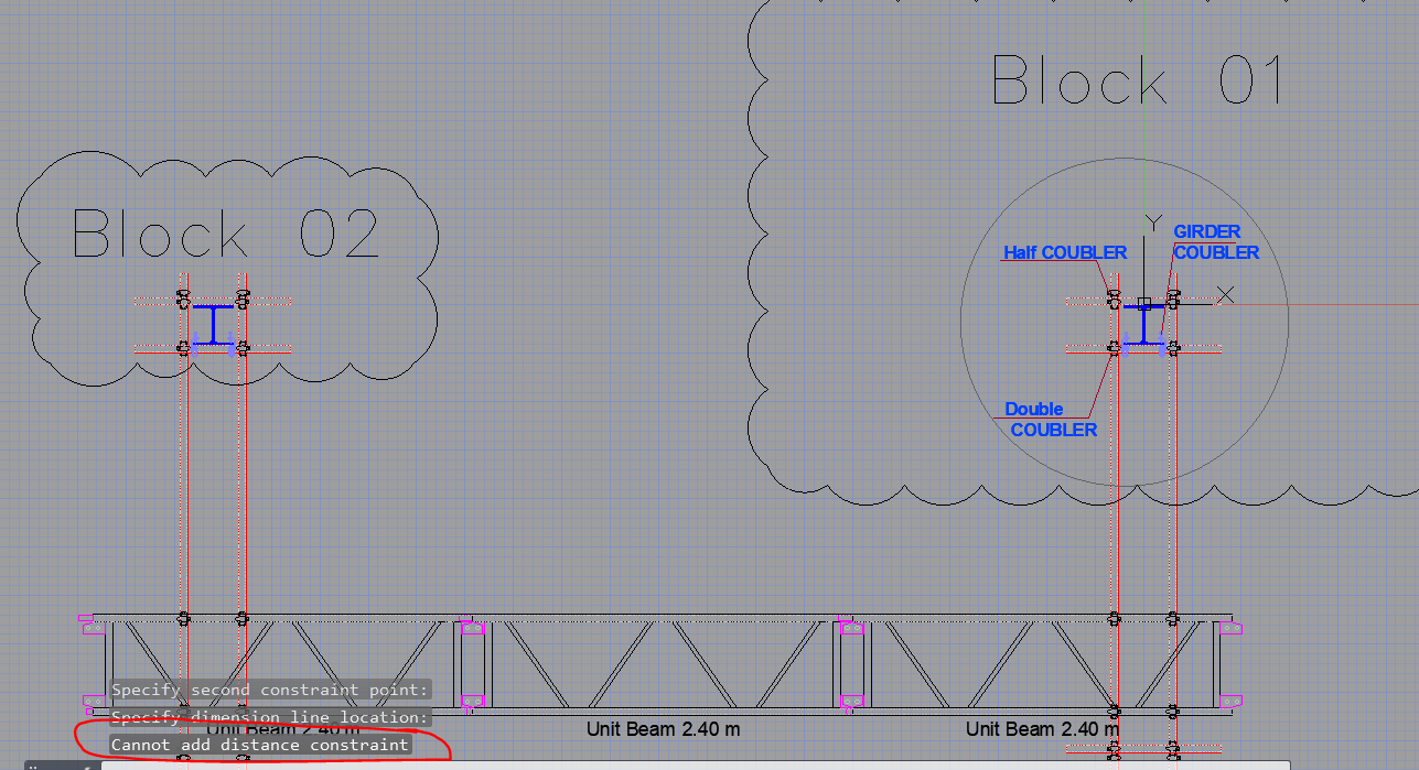 Solved: WHY THIS MESSEGE (Cannot add distance constraint) - Autodesk Community