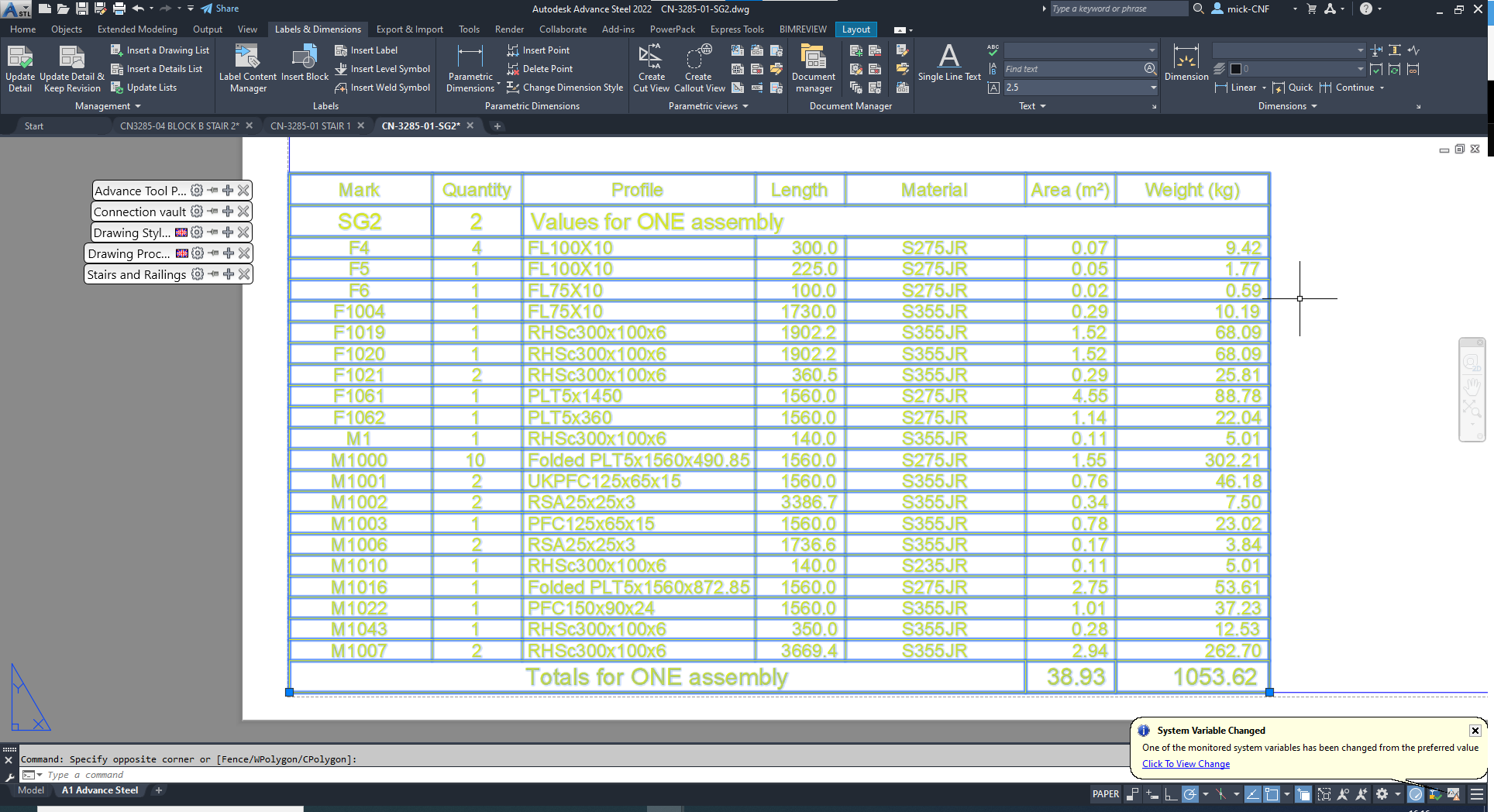 Solved: MP Detailing as a SP confusing mark numbers - Autodesk Community