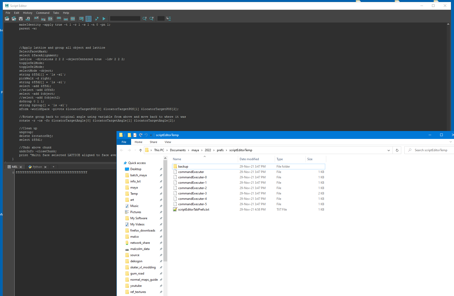 Solved: Maya 2022.2 where is the command the creates the file ...