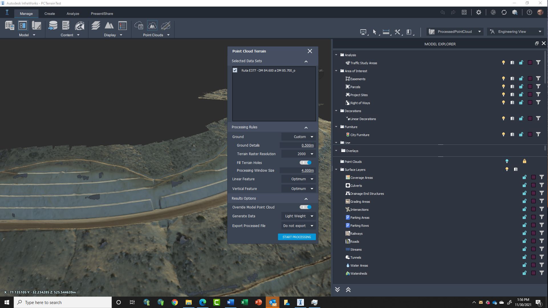 Solved: Strange belly(ies) in surface created from point cloud. - Autodesk Community