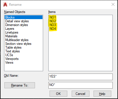 renaming blocks tedious - Autodesk Community