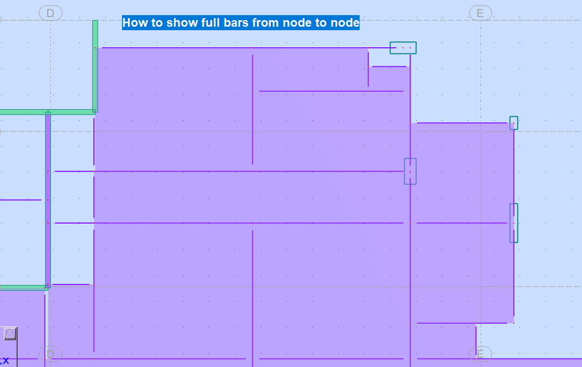 Solved: show bars extended till full nodes - Autodesk Community