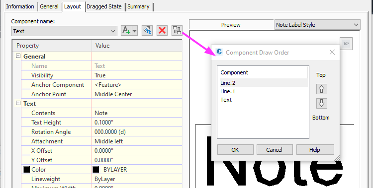 Solved: Create a custom border for alignment labels - Autodesk Community