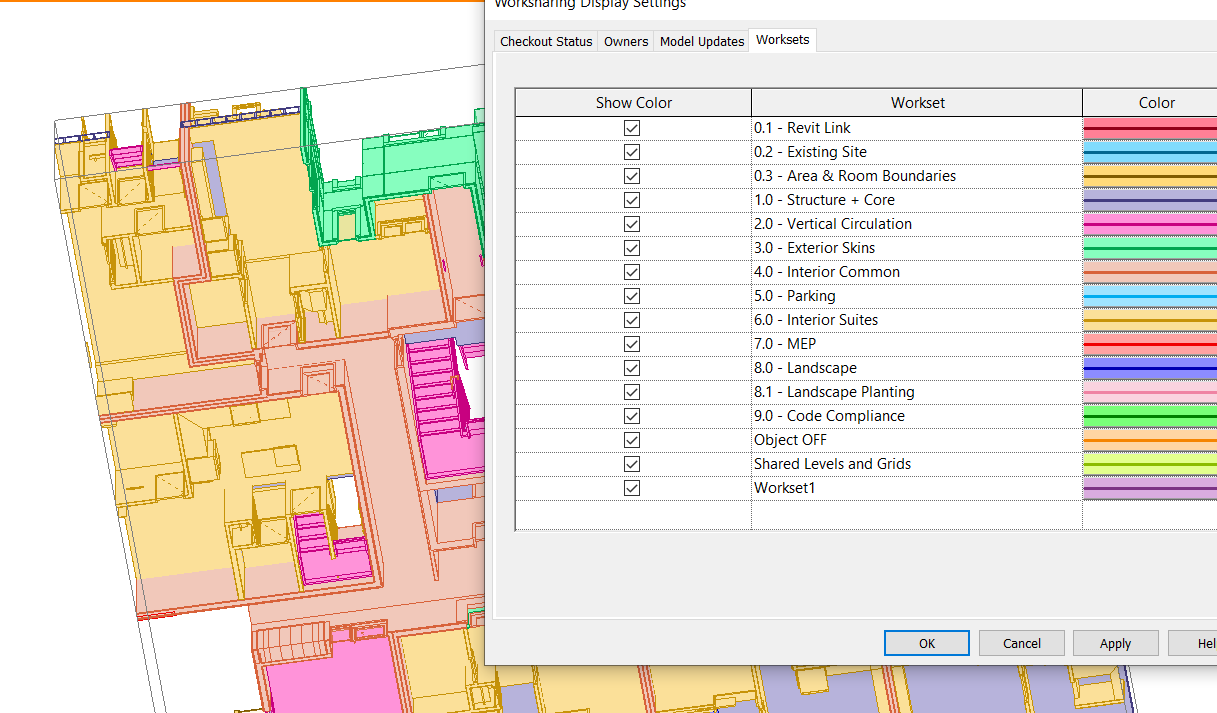Using filters to override colour in linked model - Autodesk Community