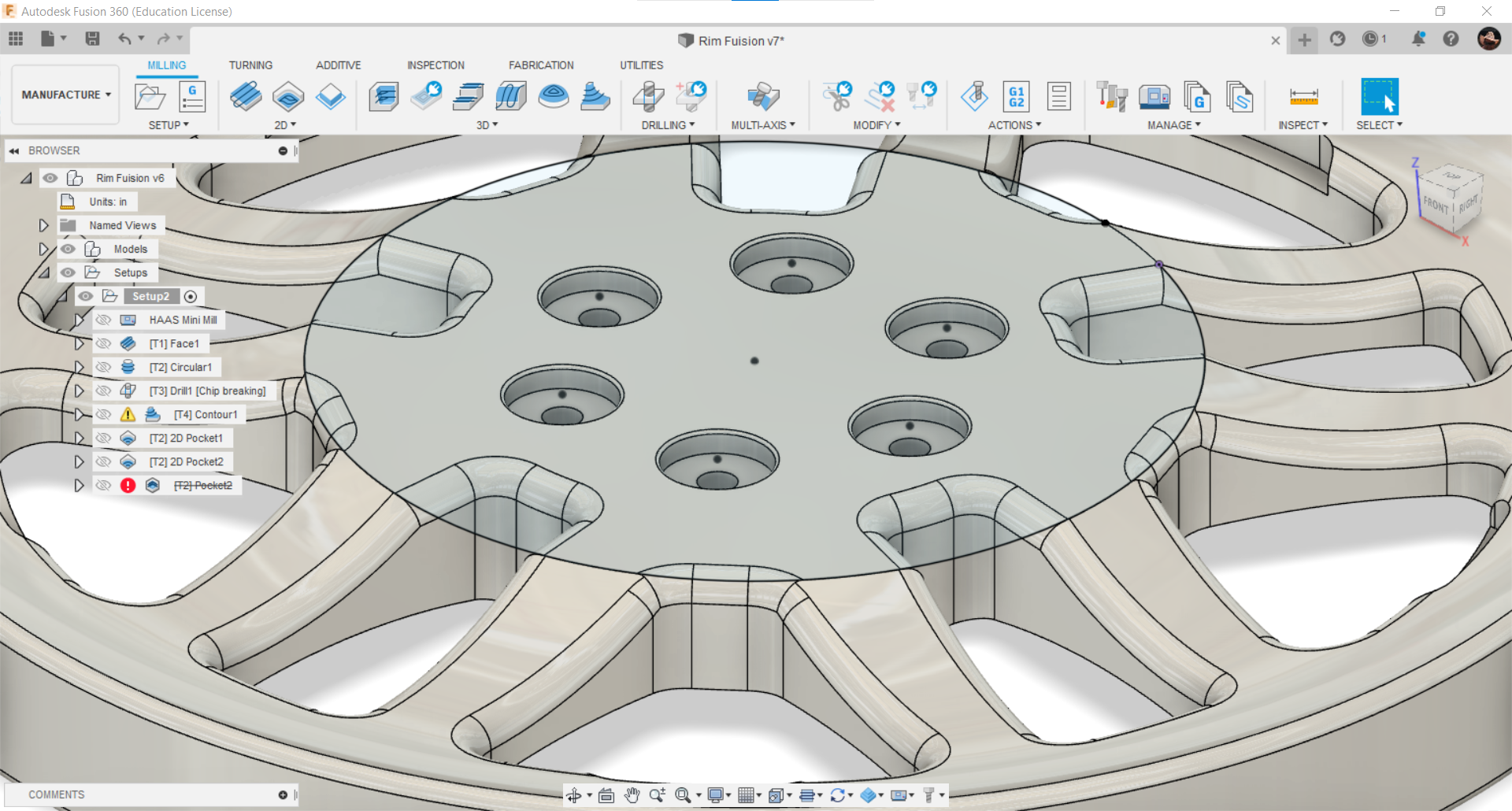 Solved: 3D Roughing geometry issue - Autodesk Community
